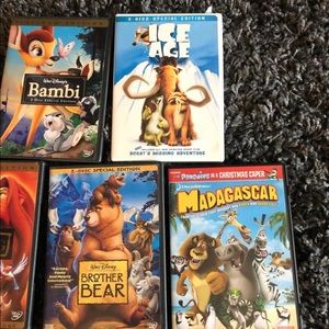 Media | 9 Dvd Animal Movie Packageice Age Lion King | Poshmark